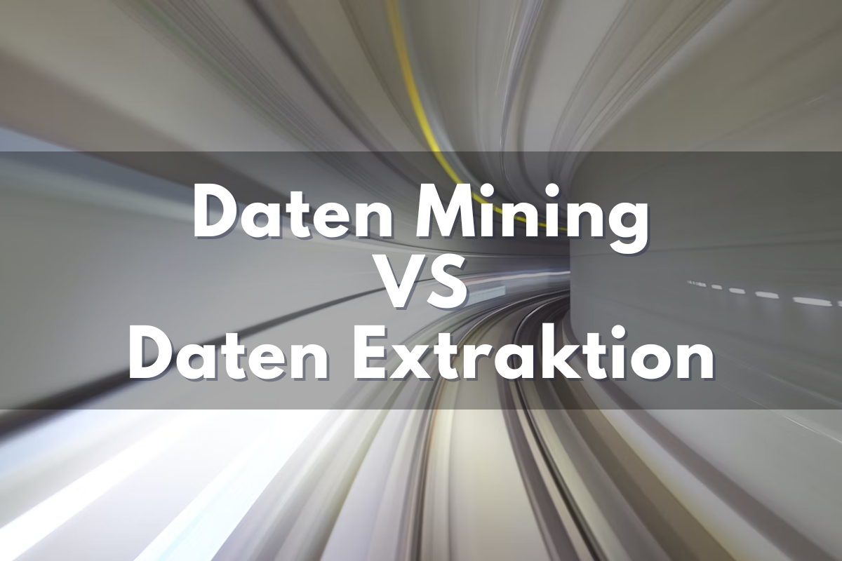 Was sind die Unterschiede zwischen Data Mining und Datenextraktion? | Octoparse