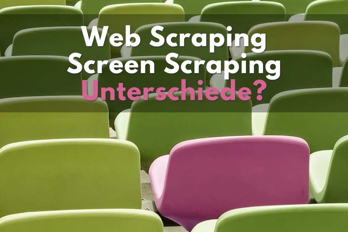 der Unterschied zwischen Web-Scraping und Screen-Scraping | Octoparse
